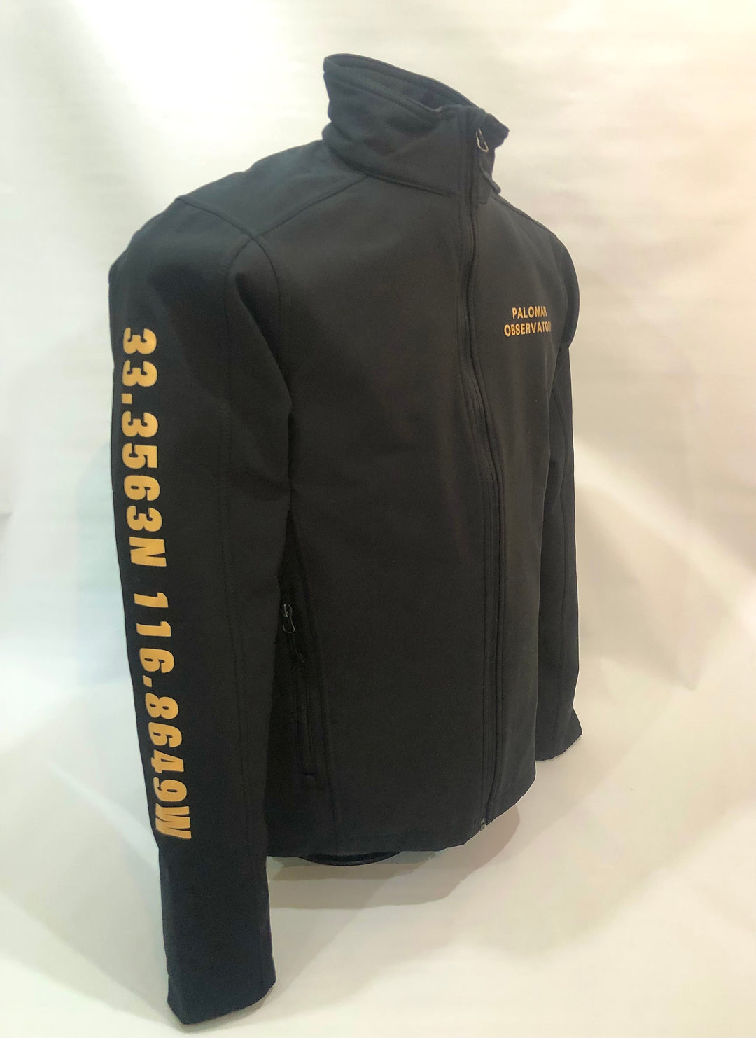 Black Zippered Jacket – Palomar Observatory Gift and Book Store